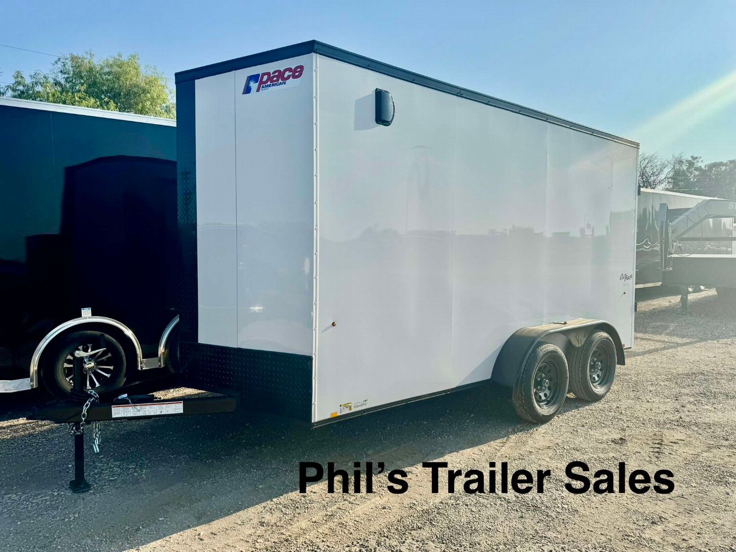 New 2025 Pace American 7X14 EXTRA HEIGHT 6'6'' INTERIOR Cargo ...