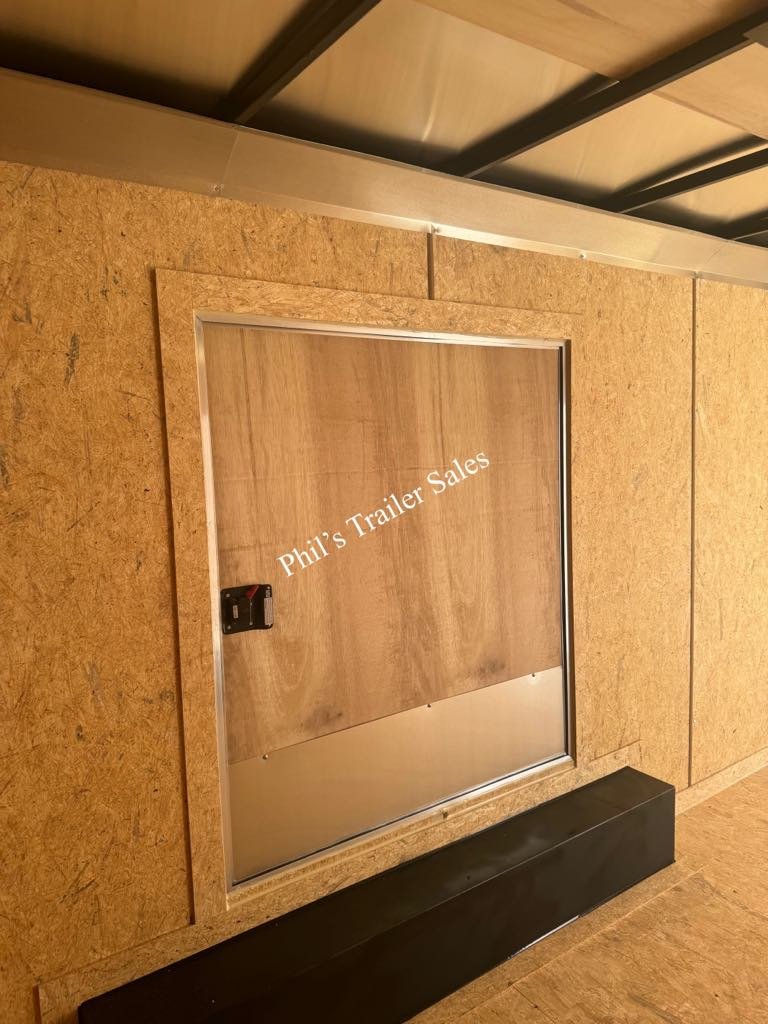 New PACE AMERICAN 8.5X24 Cargo / Enclosed Trailer ESCAPE DOOR / REAR ...