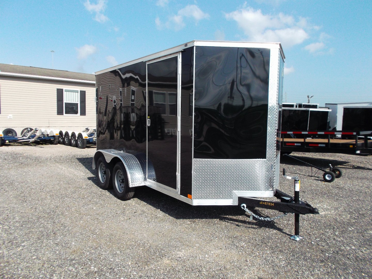 New 2025 COVERED WAGON TRAILERS 6x12 Cargo Trailer / Enclosed Trailer ...