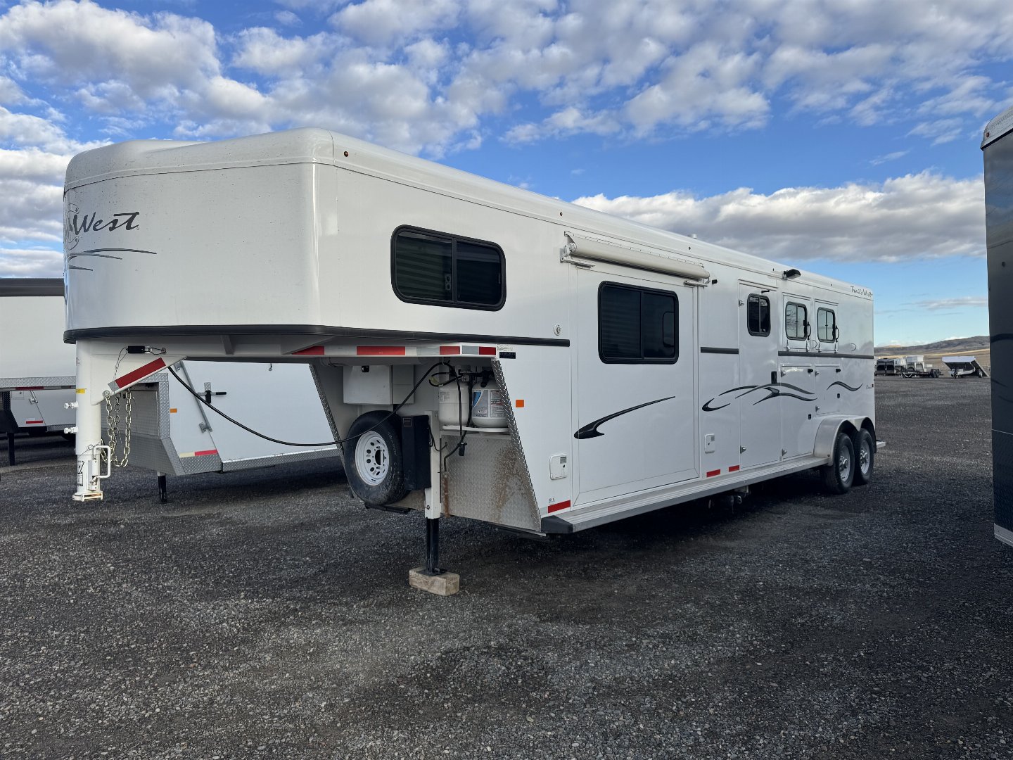 Used 2013 Trails West Classic 2H LQ Horse Trailer | Three Forks Montana