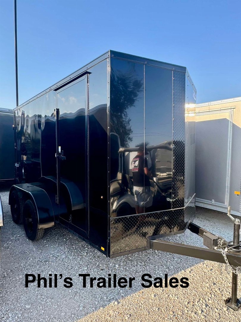 New 2025 Pace American 6x12 SCREWLESS EXTERIOR Cargo / Enclosed Trailer ...