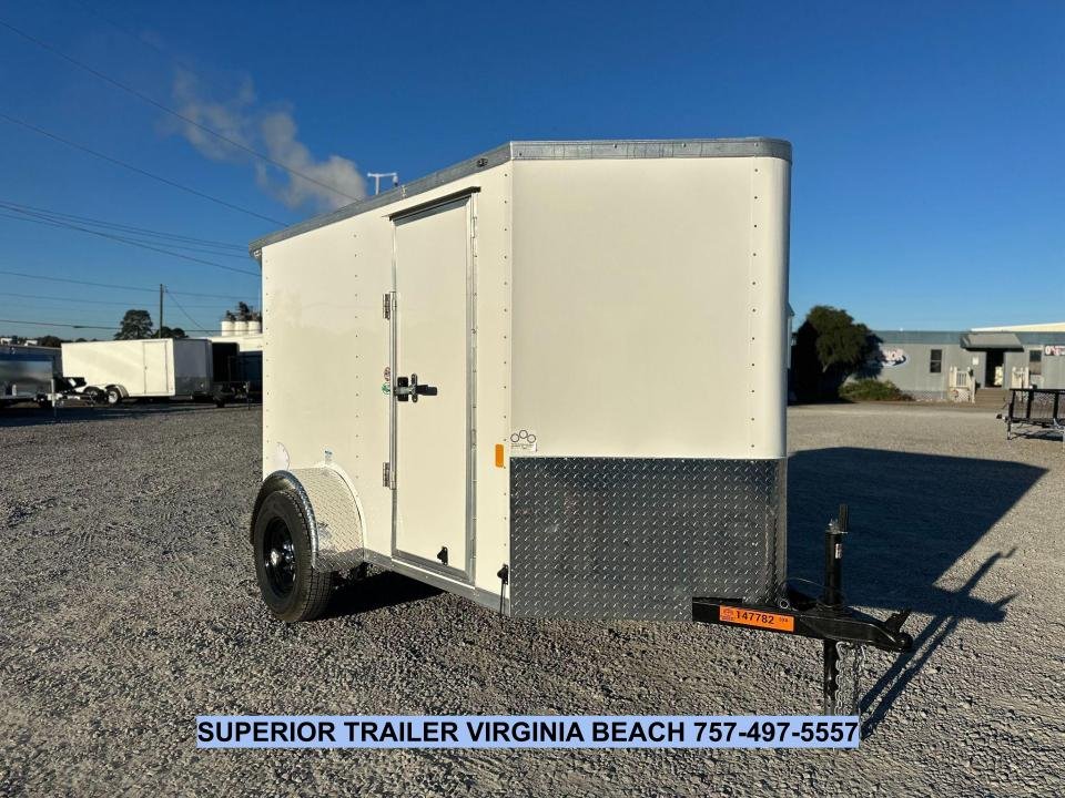 New 2025 CONTINENTAL CARGO 5X8 w/ Side Door & Ramp Cargo / Enclosed ...