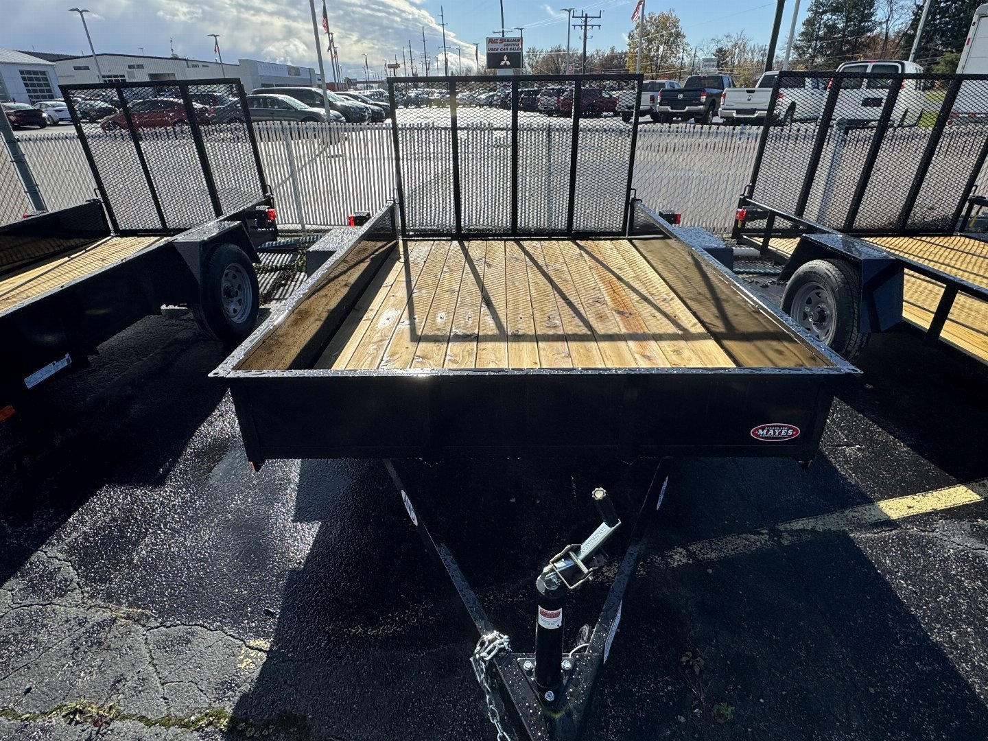 New 2025 AMO US101 Utility Trailer 76 X10 SA LOWSIDE-STEEL SIDE(GVW ...