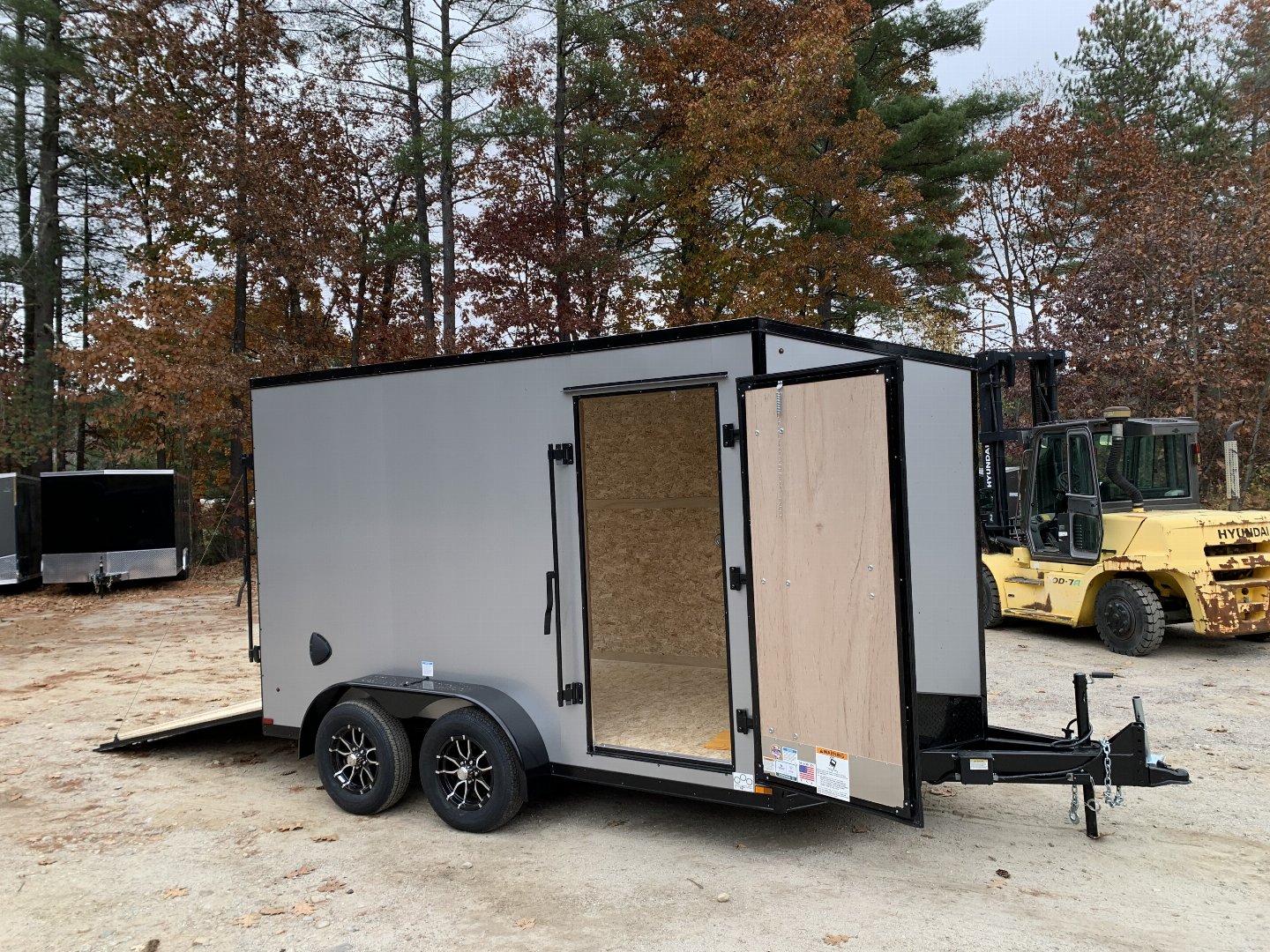 New 2025 US Cargo 7X12 +2ft V nose/ I-beam frame/ 7' interior height ...