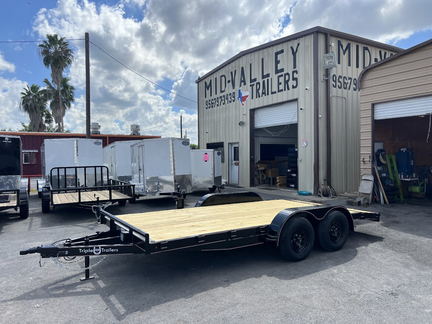 New 2025 Triple R Car Hauler 16ft | La Feria Texas