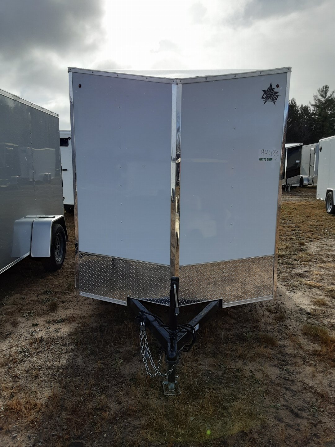 New 2025 US Cargo 6X10 RAMP WHITE Cargo / Enclosed Trailer | Grayling ...
