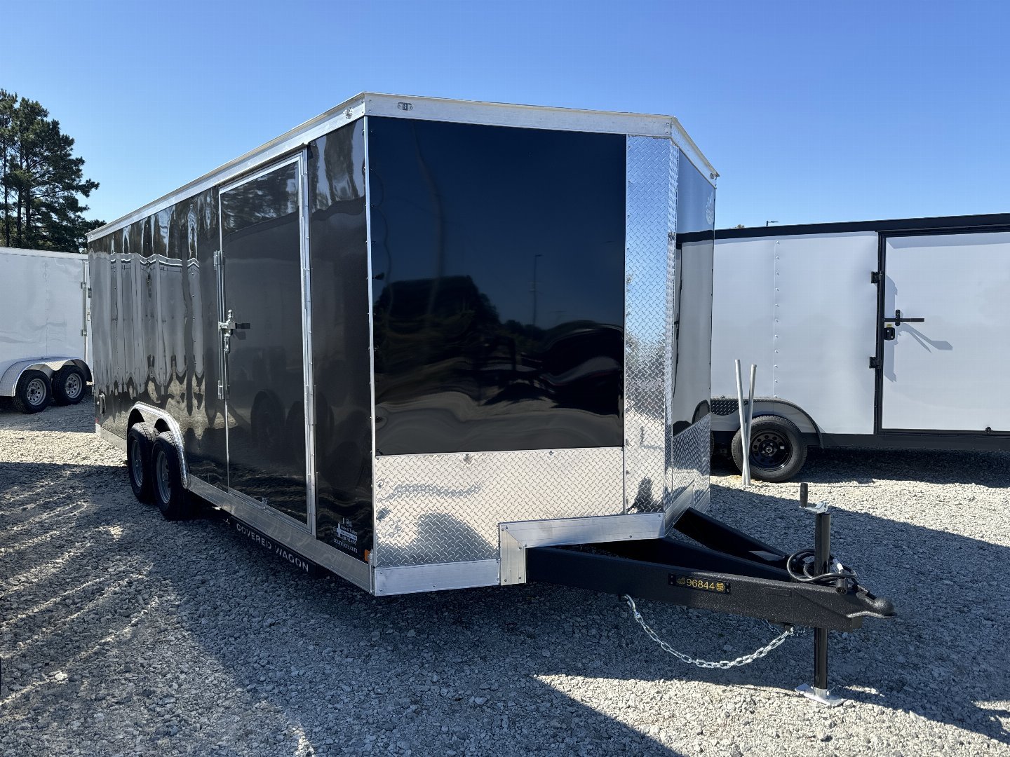 New 2025 Covered Wagon Trailers 8.5x20 Tandem Axle Enclosed Trailer w ...