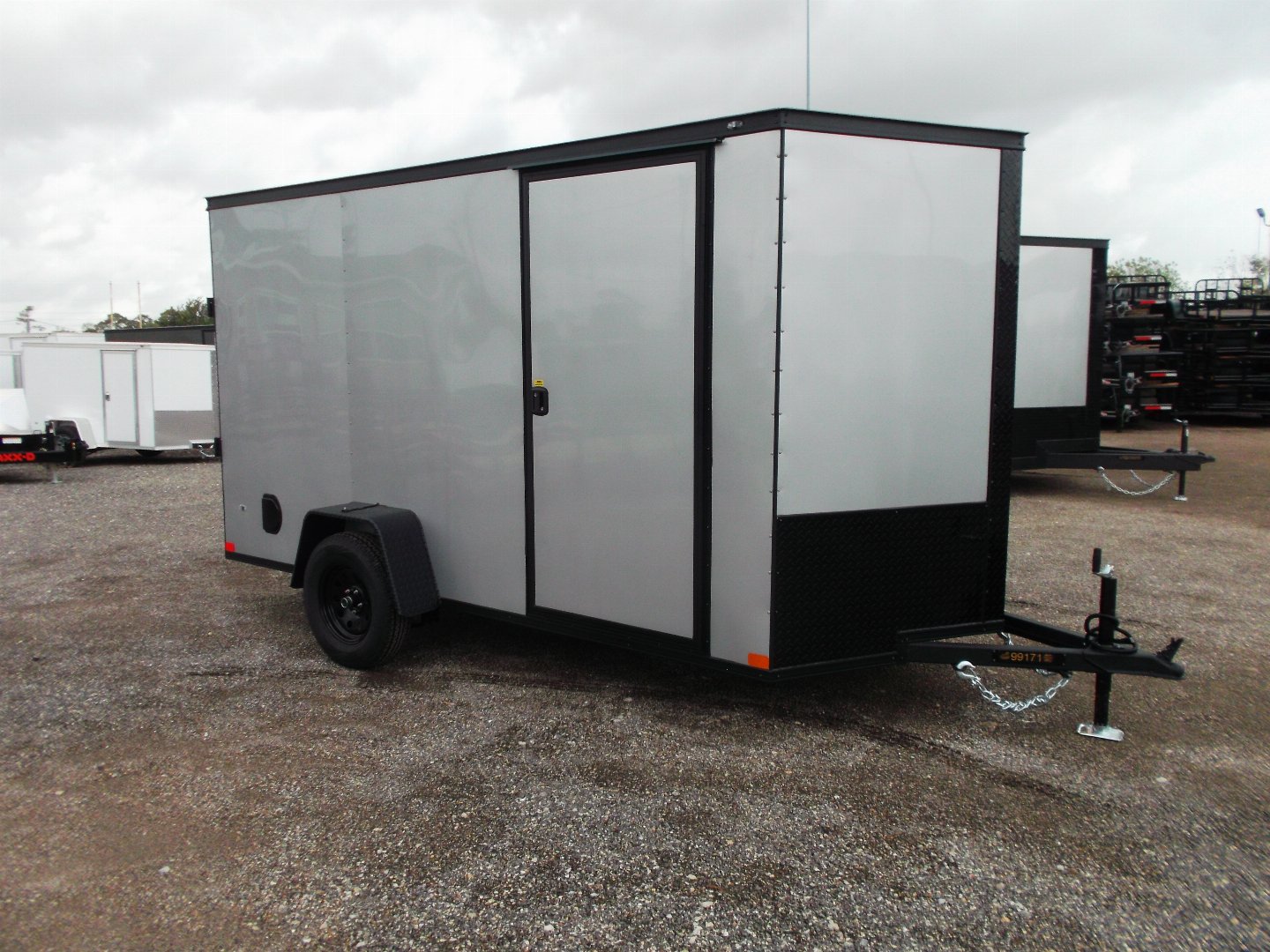 New 2025 COVERED WAGON TRAILERS 6x12 Single Axle Cargo / Enclosed ...