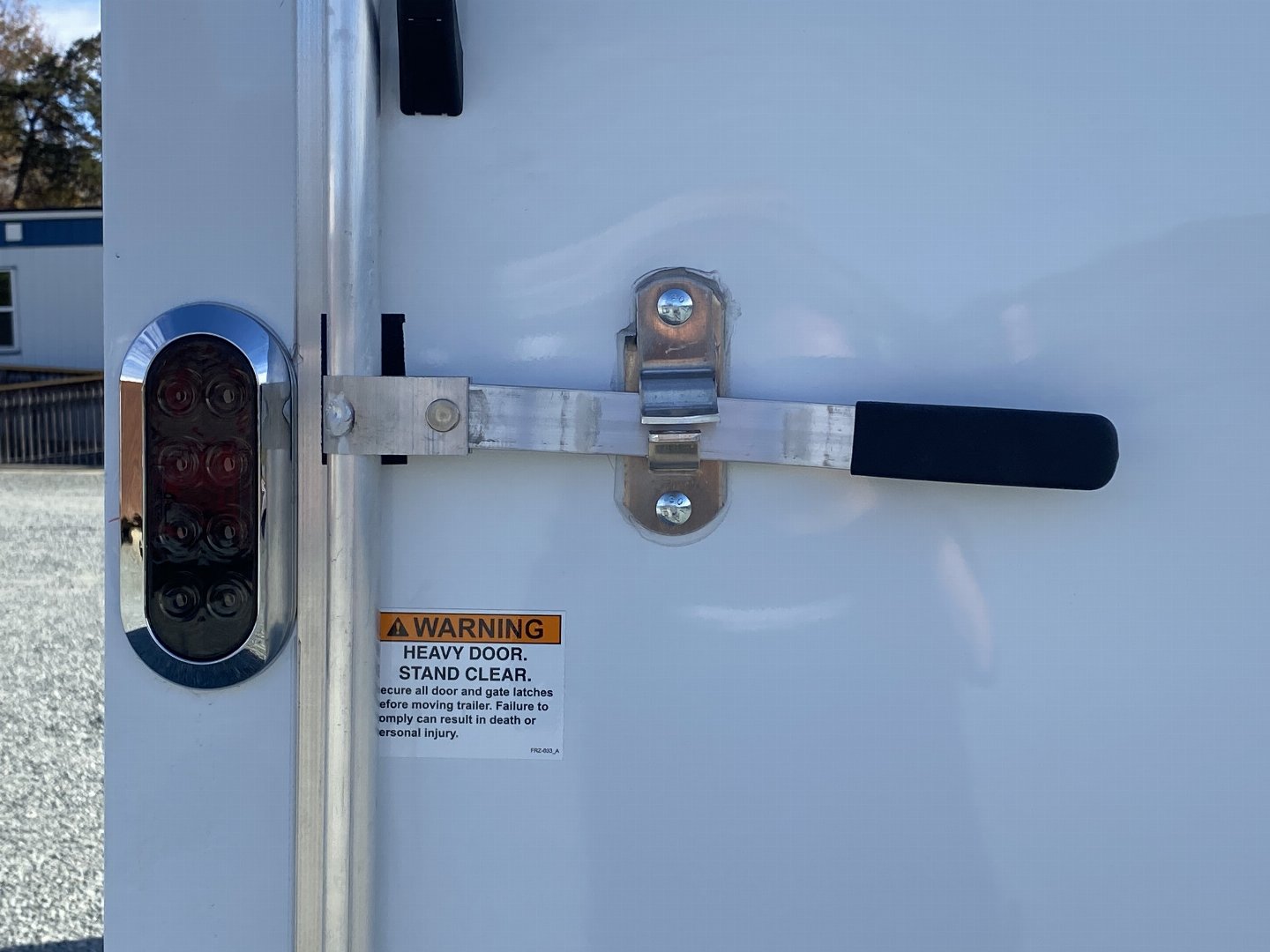 New 2025 CONTINENTAL CARGO 7X16 Enclosed Trailer w/ Extra Height, Rear ...