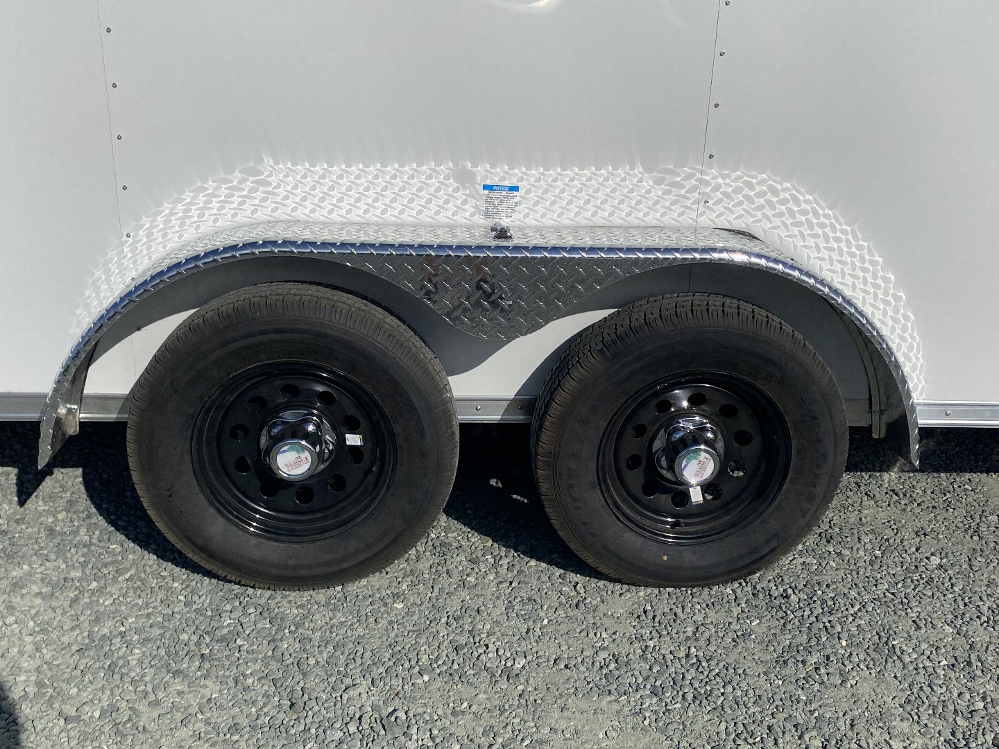 New 2025 CONTINENTAL CARGO 7X16 Enclosed Trailer w/ Extra Height, Rear ...