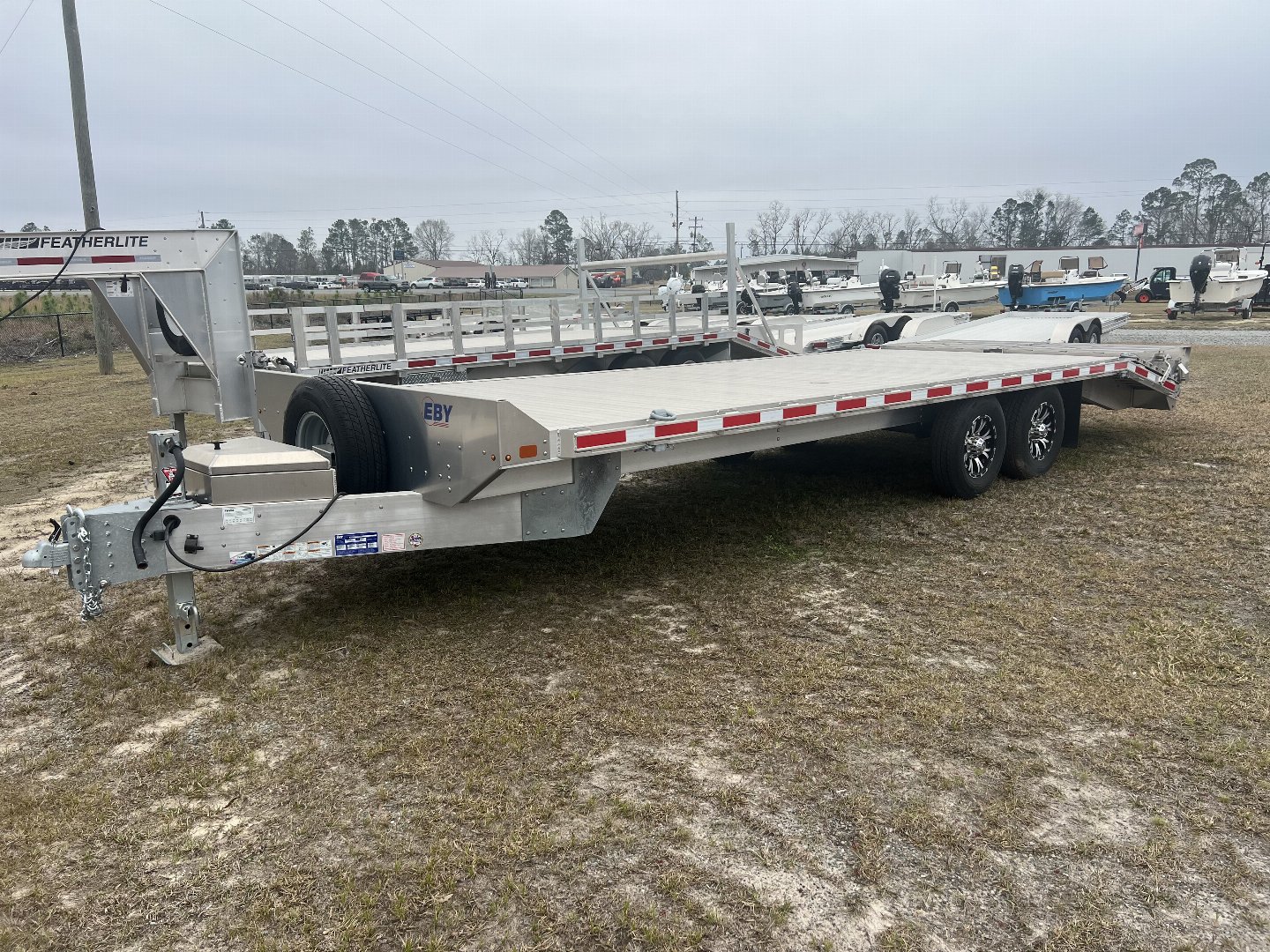 New 2022 EBY Trailers D014K Flatbed Trailer | Baxley Georgia