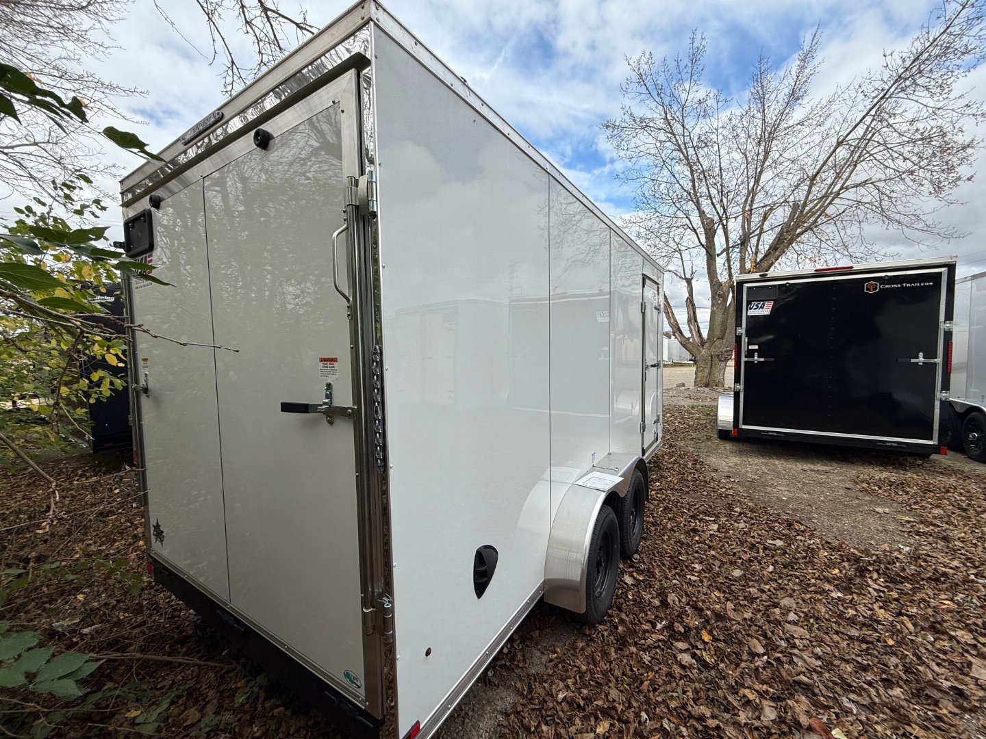 New 2025 US CARGO 7 X 16 Cargo / Enclosed Trailer with ramp WITH 7FT ...