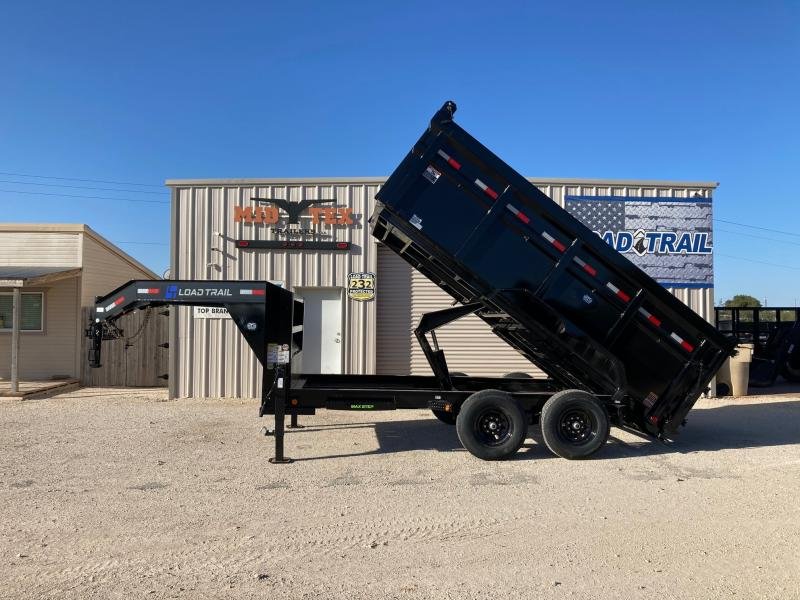 New 2025 LOAD TRAIL 83" X 14' TANDEM AXLE GOOSENECK LOW-PRO DUMP ...