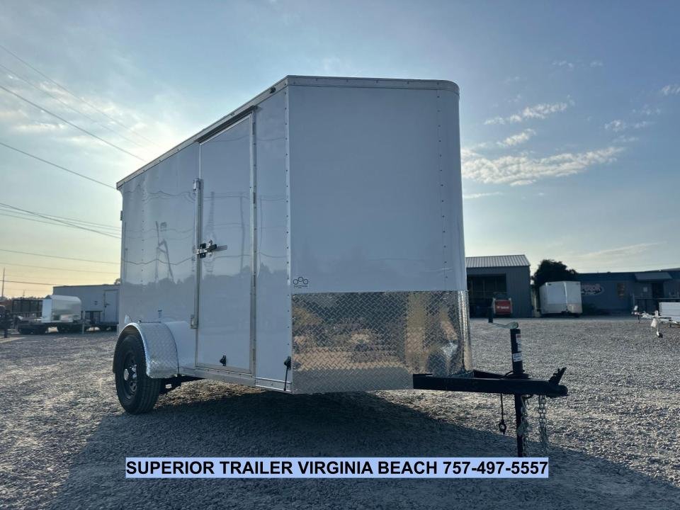 New 2025 CONTINENTAL CARGO 6X10 w/Double Rear Door Cargo / Enclosed ...