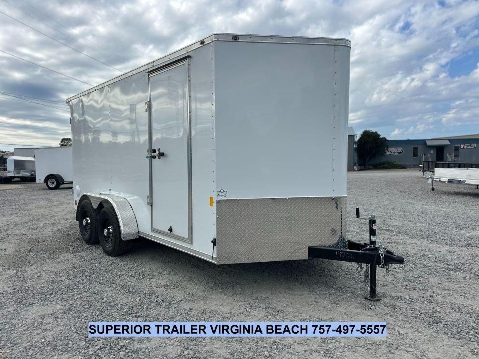 New 2025 CONTINENTAL CARGO 7x14 w/ Double Rear Doors Cargo / Enclosed ...