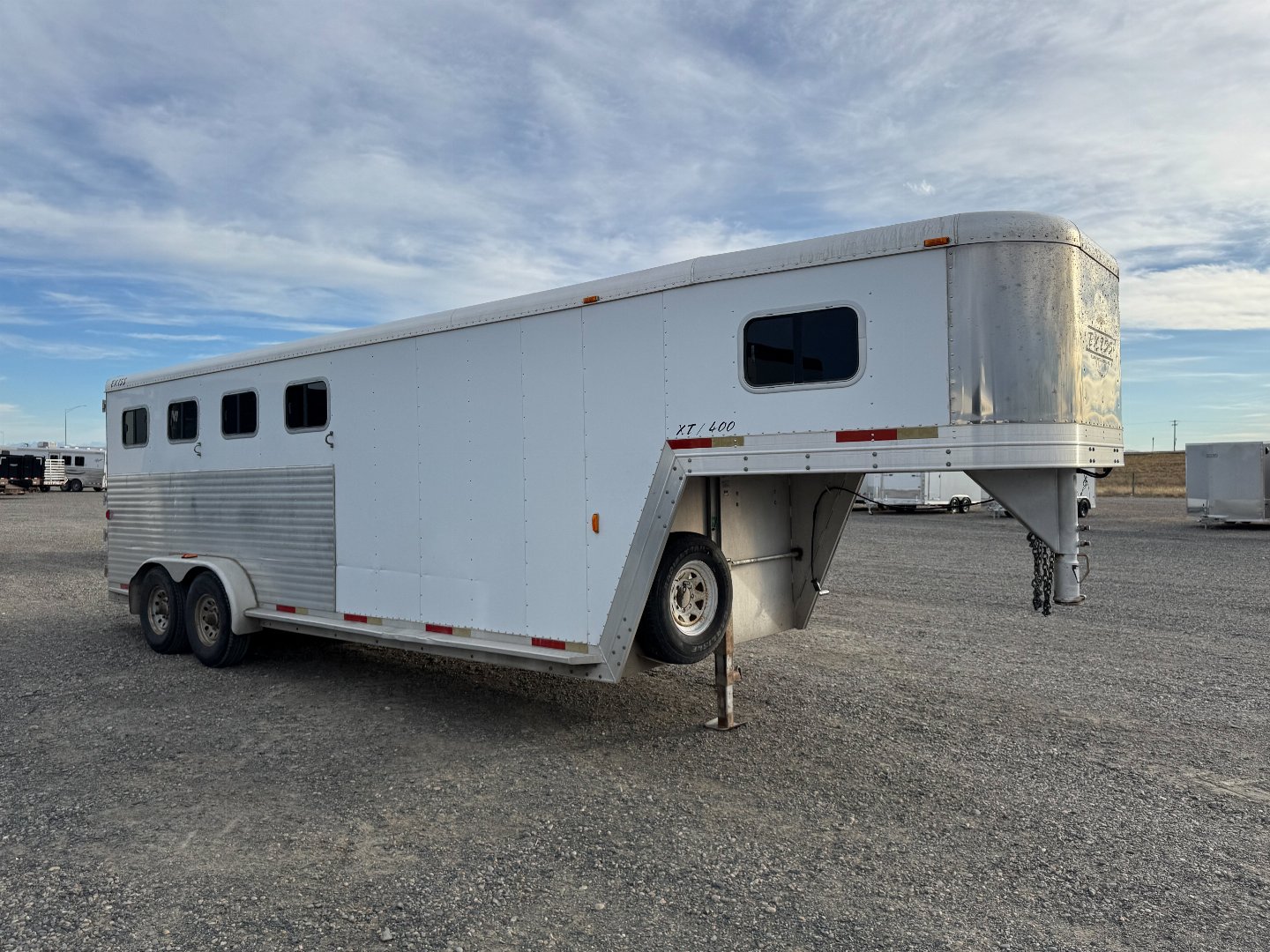 Used 2001 Exiss Trailers 4H GN Horse Trailer | Three Forks Montana