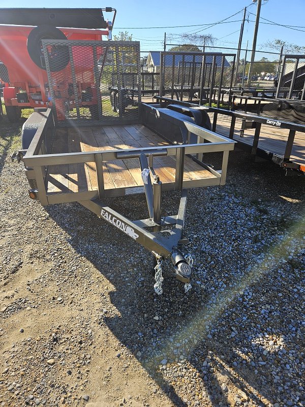 New 2025 Falcon Trailers 5x10 TA Utility Trailer | Covington Louisiana