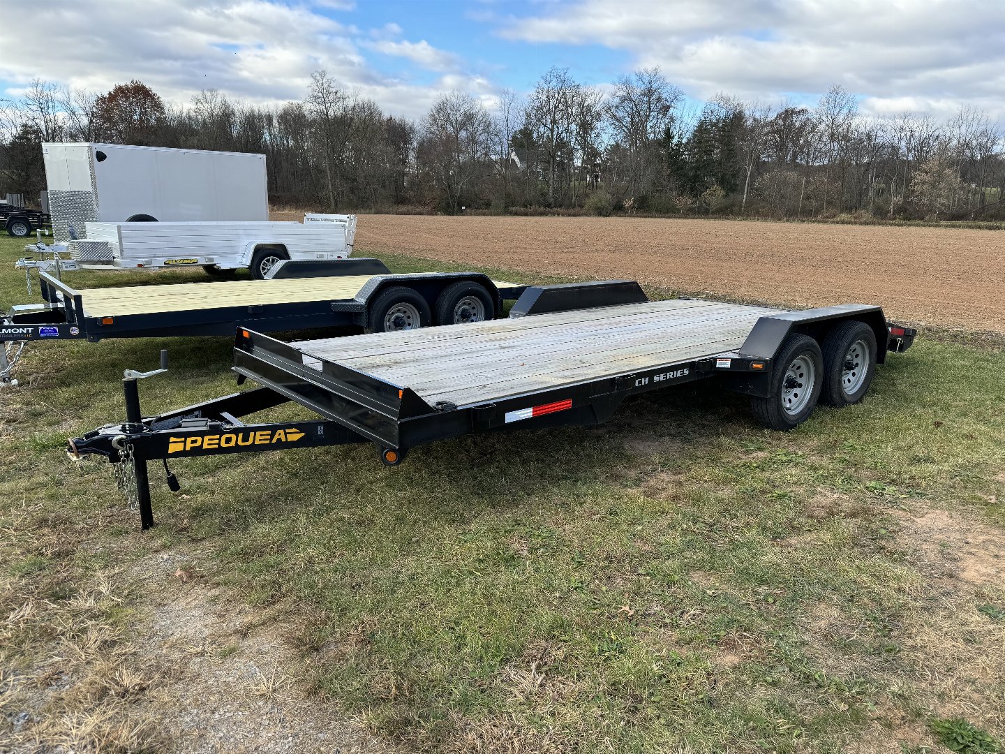 Used 2021 Pequea Trailers TRCH18 Car Hauler JUST TRADED | Middletown ...