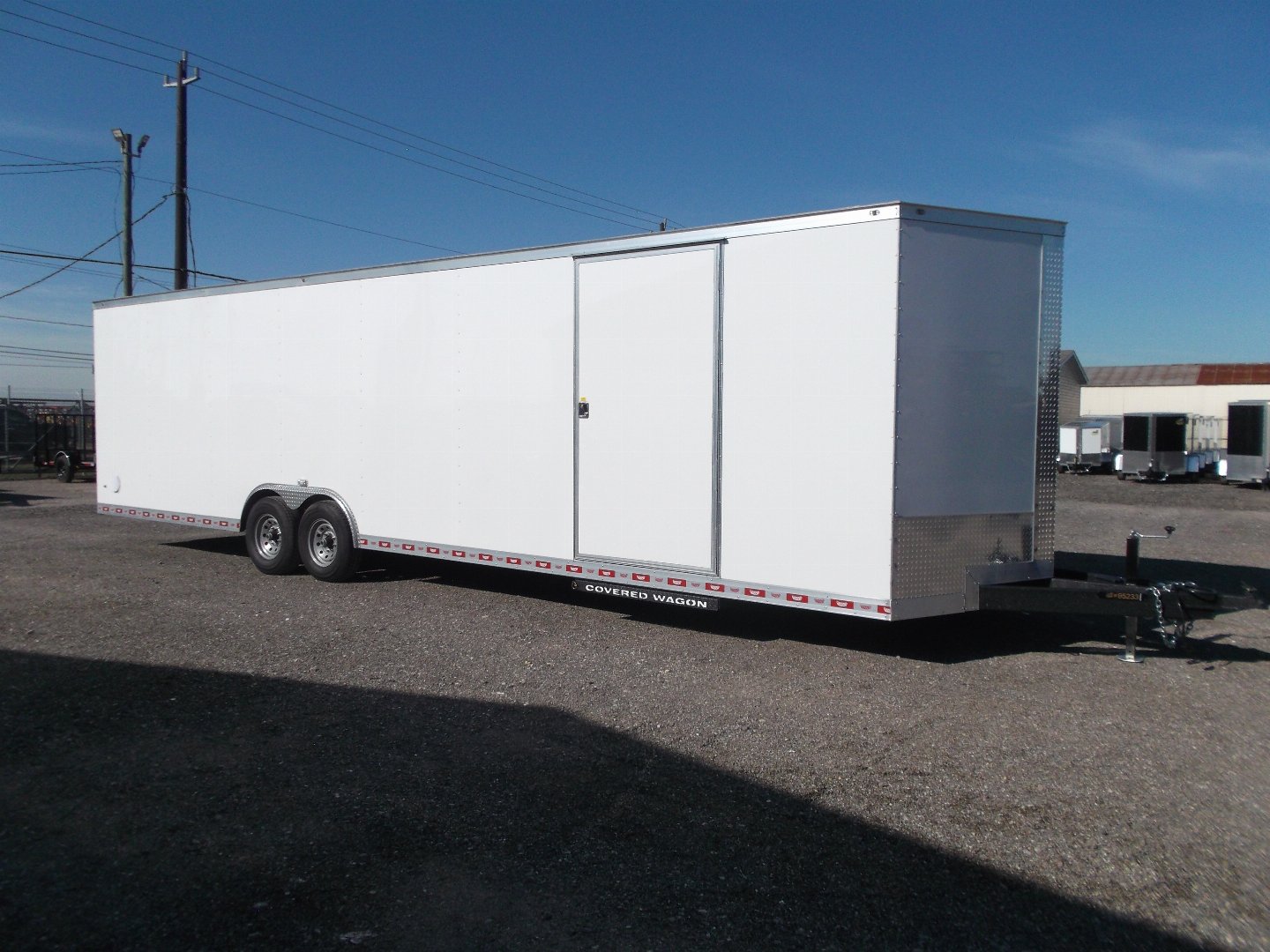 New 2025 COVERED WAGON TRAILERS 8.5x32 Cargo / Enclosed Trailer / Race ...