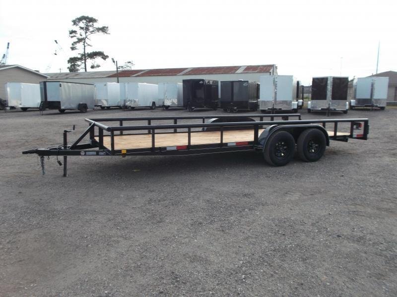 New 2025 J&C Trailers 83x20 Utility Trailer / Lowboy Trailer / 5ft ...