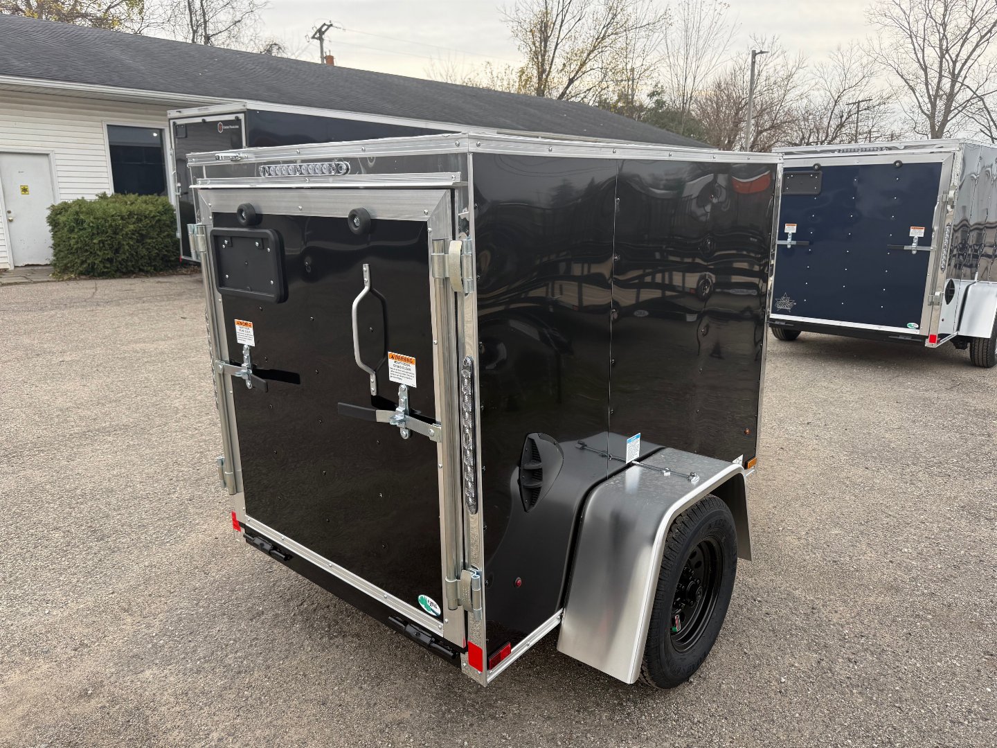 New 2025 US CARGO 4 x 6 Enclosed Trailer with Ramp Door Cargo | Monroe ...