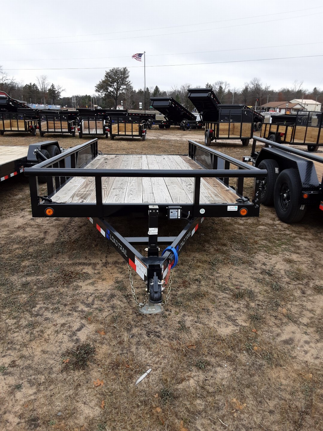 New 2024 Load Trail 83"x16' Car Hauler Trailer | Grayling Michigan