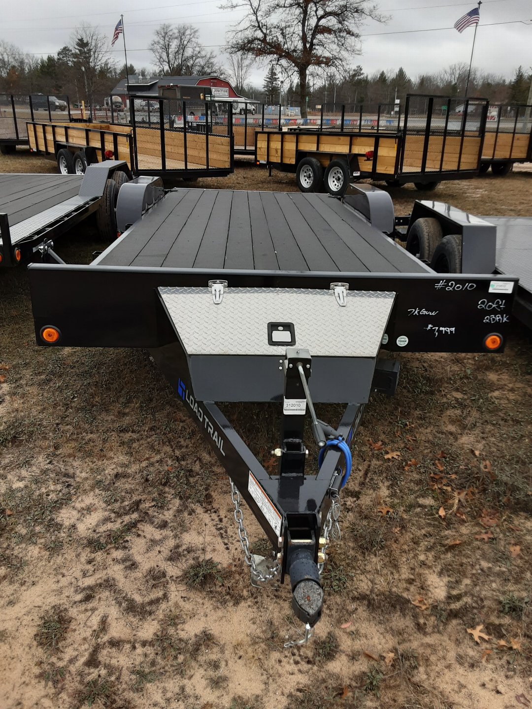 New 2024 Load Trail 20' 7K Car Hauler Trailer | Grayling Michigan