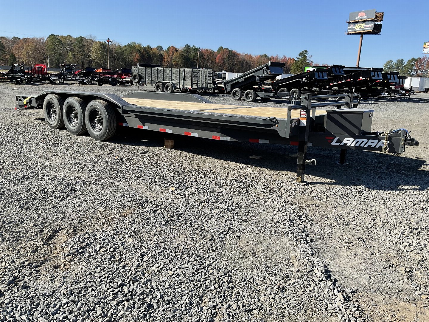 New 2025 Lamar Trailers 102x26 H8 - 21k Equipment Hauler Equipment ...