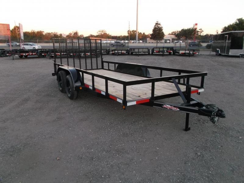 New 2025 LONGHORN TRAILERS 14ft Utility Trailer / Lowboy Utility ...