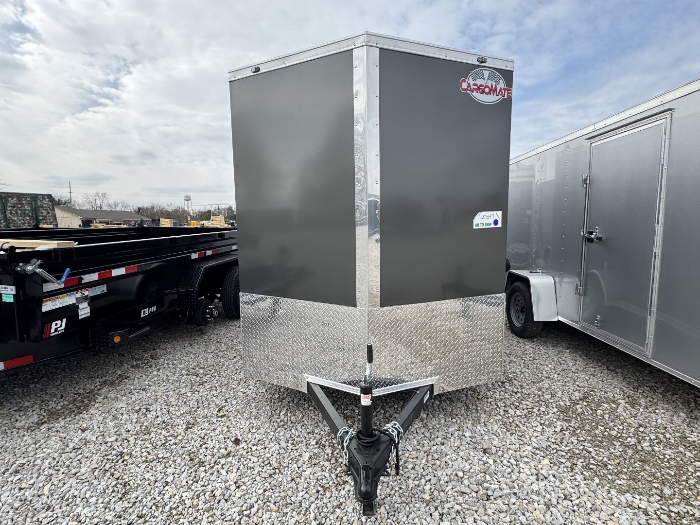 New 2025 CARGO MATE EHW612SA Cargo / Enclosed Trailer 6X12 SA RAMP DOOR ...
