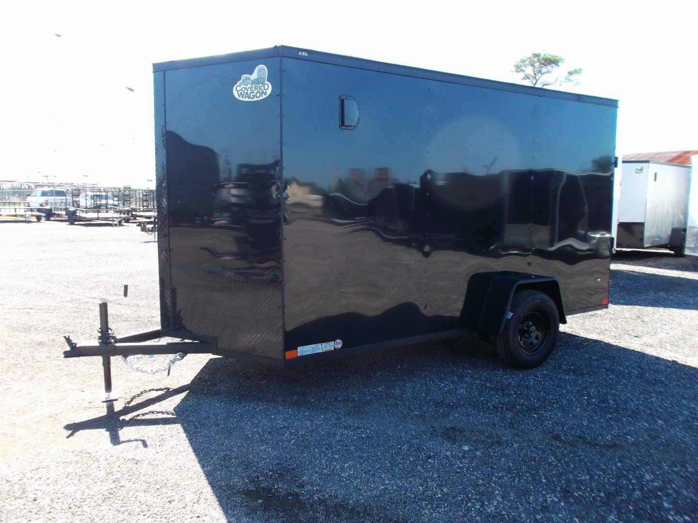 New 2025 COVERED WAGON TRAILERS 6x12 Single Axle Cargo / Enclosed ...