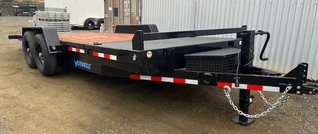New 2026 VERSATILE SF204TA4 7X20 SPLIT TILT 14K EQUIPMENT TRAILER ...