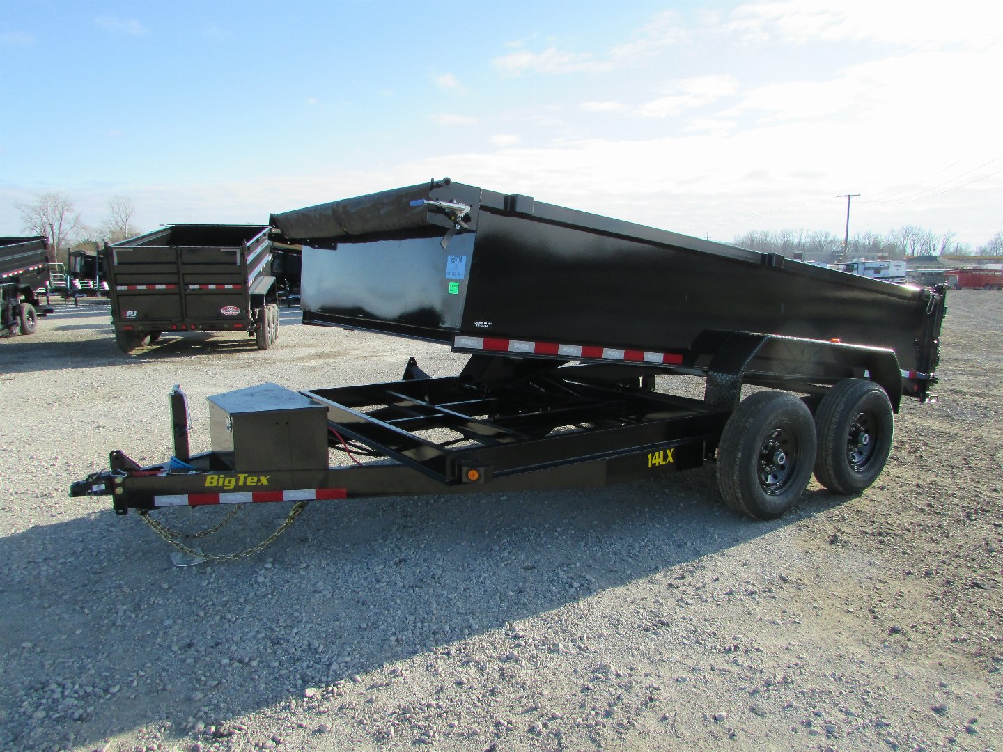 New 2025 Big Tex Trailers 14' 14K GVWR LX DUMP TRAILER 45543 Dump ...