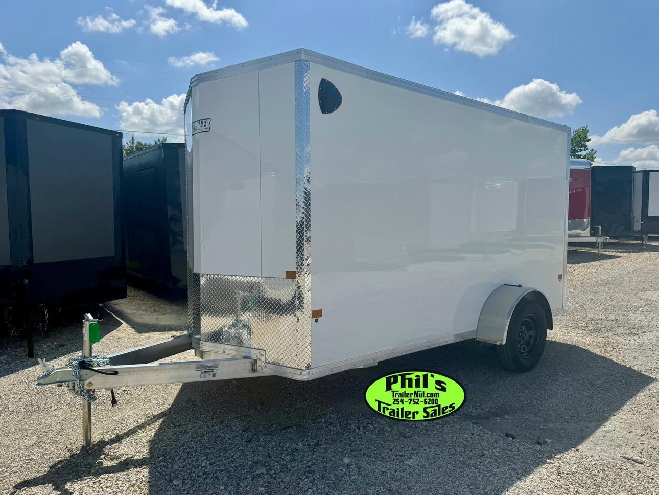 New 2025 E-Z Hauler 6X12 Cargo / Enclosed Trailer 6'4'' Interior Height ...