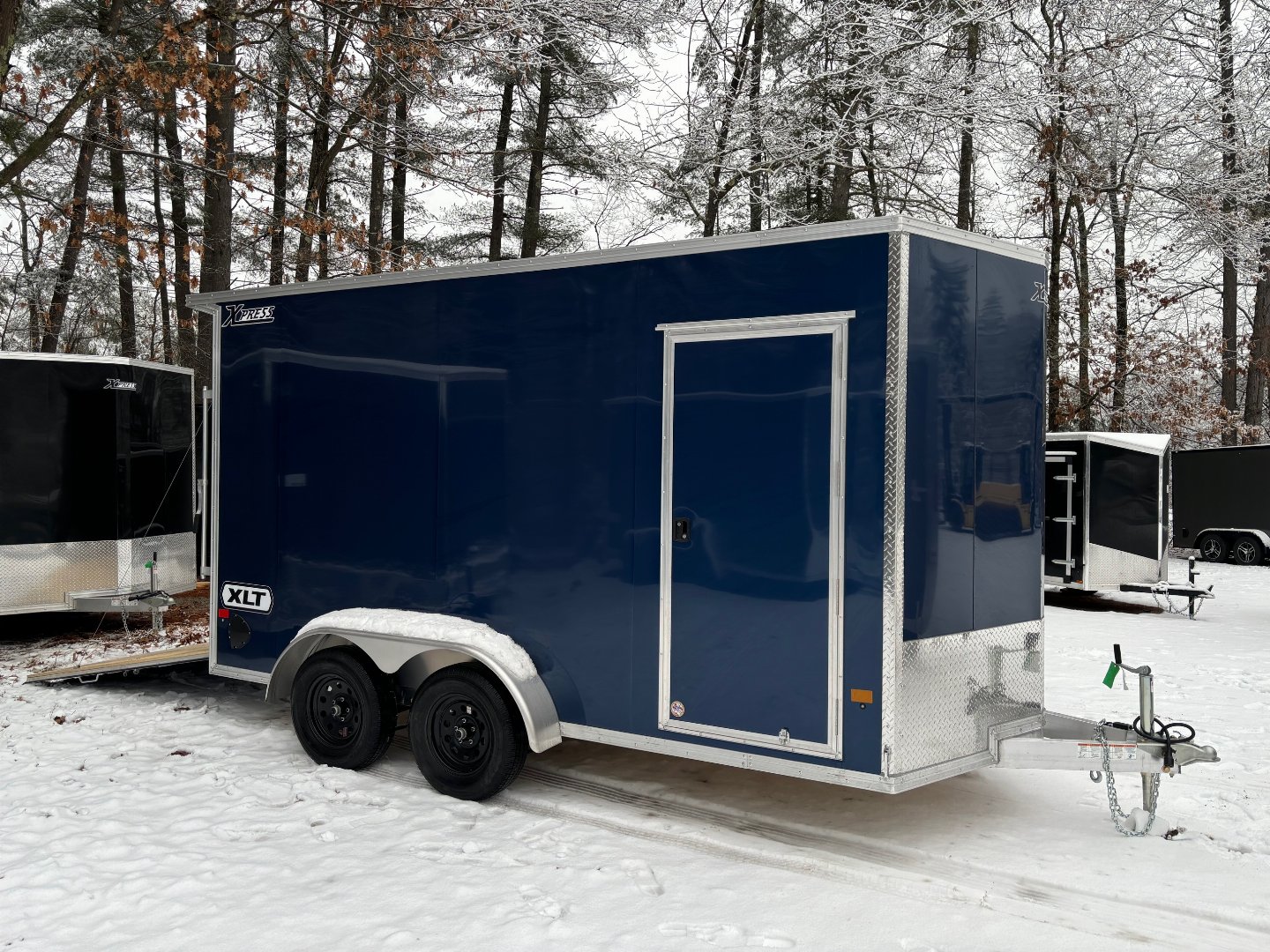 New 2025 High Country 7x14+ 18" V-Nose/ XLT Aluminum trailer / 16" OC ...