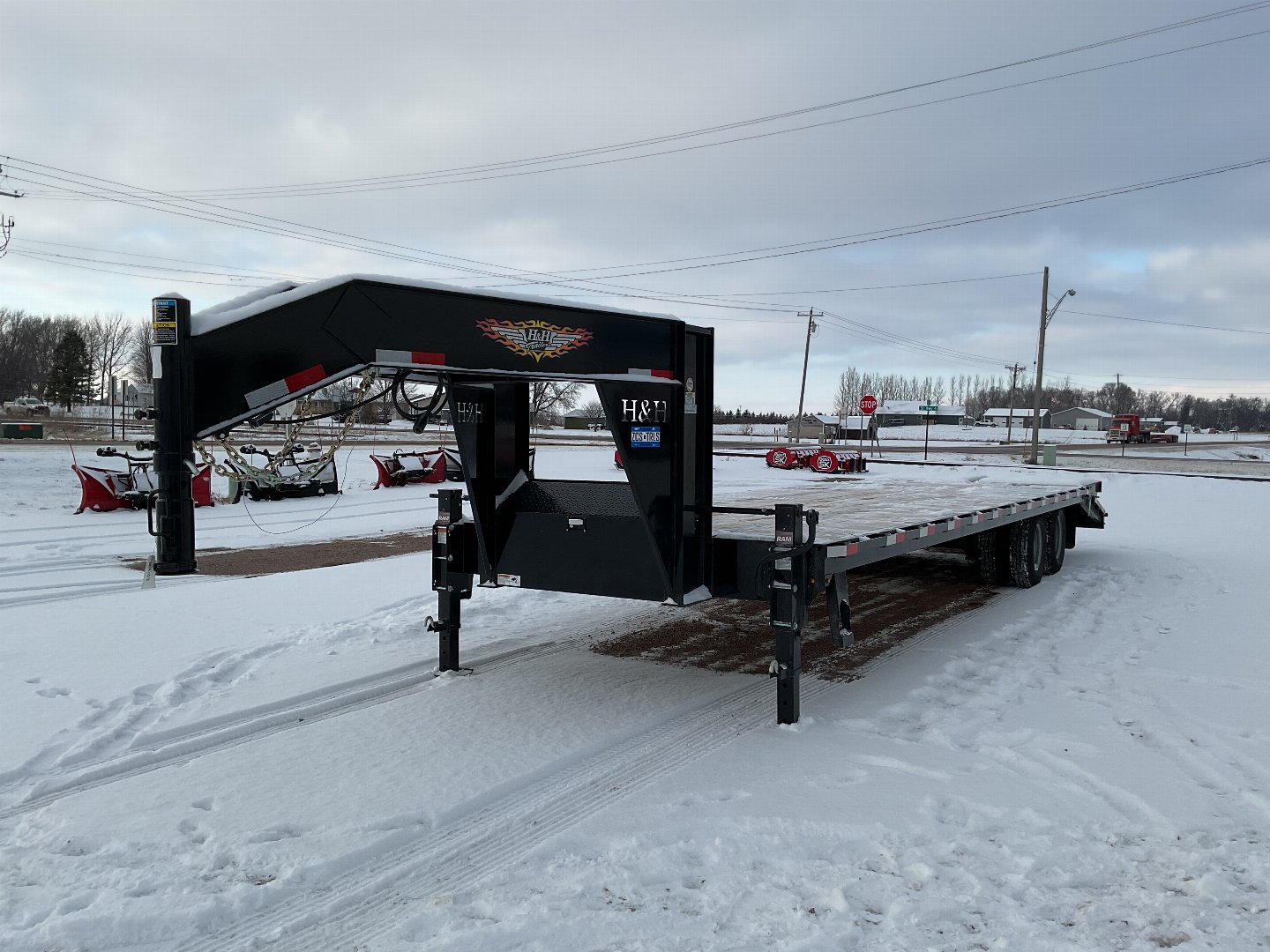 New 2025 H&H Trailers H25+5SDBCL-GN-225 Equipment Trailer | Sherburn ...