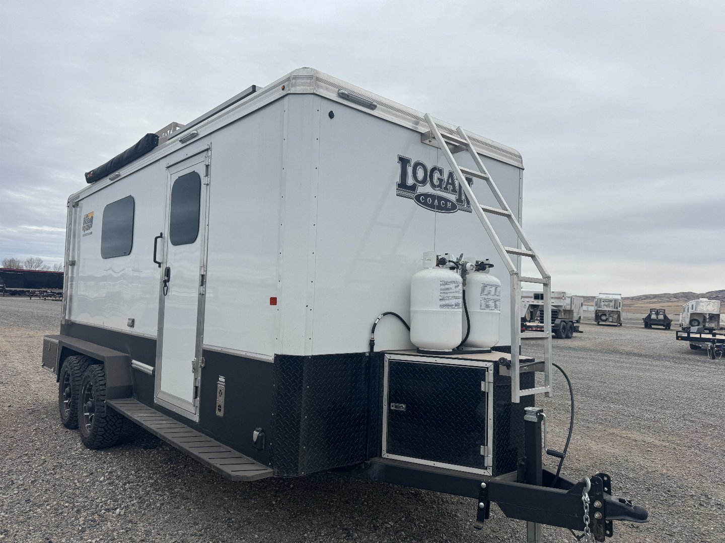 Used 2023 Logan Coach 17' BASE CAMP Cargo / Enclosed Trailer | Three ...