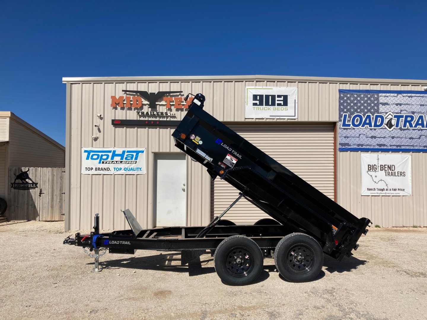 New 2025 Load Trail 60"X10' Tandem Axle Dump | Abilene Texas