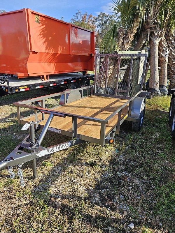 New 2025 Falcon Trailers 5x10 SA Utility Trailer | Covington Louisiana
