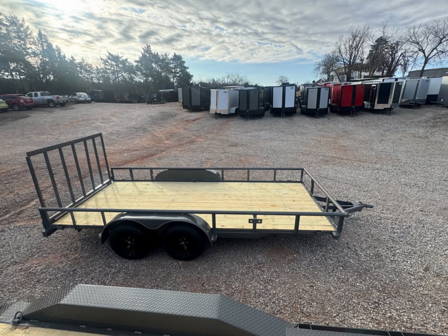 New 2025 Coffee Creek MFG 83x16TA2 Pipe Top Utility Trailer | Guthrie ...