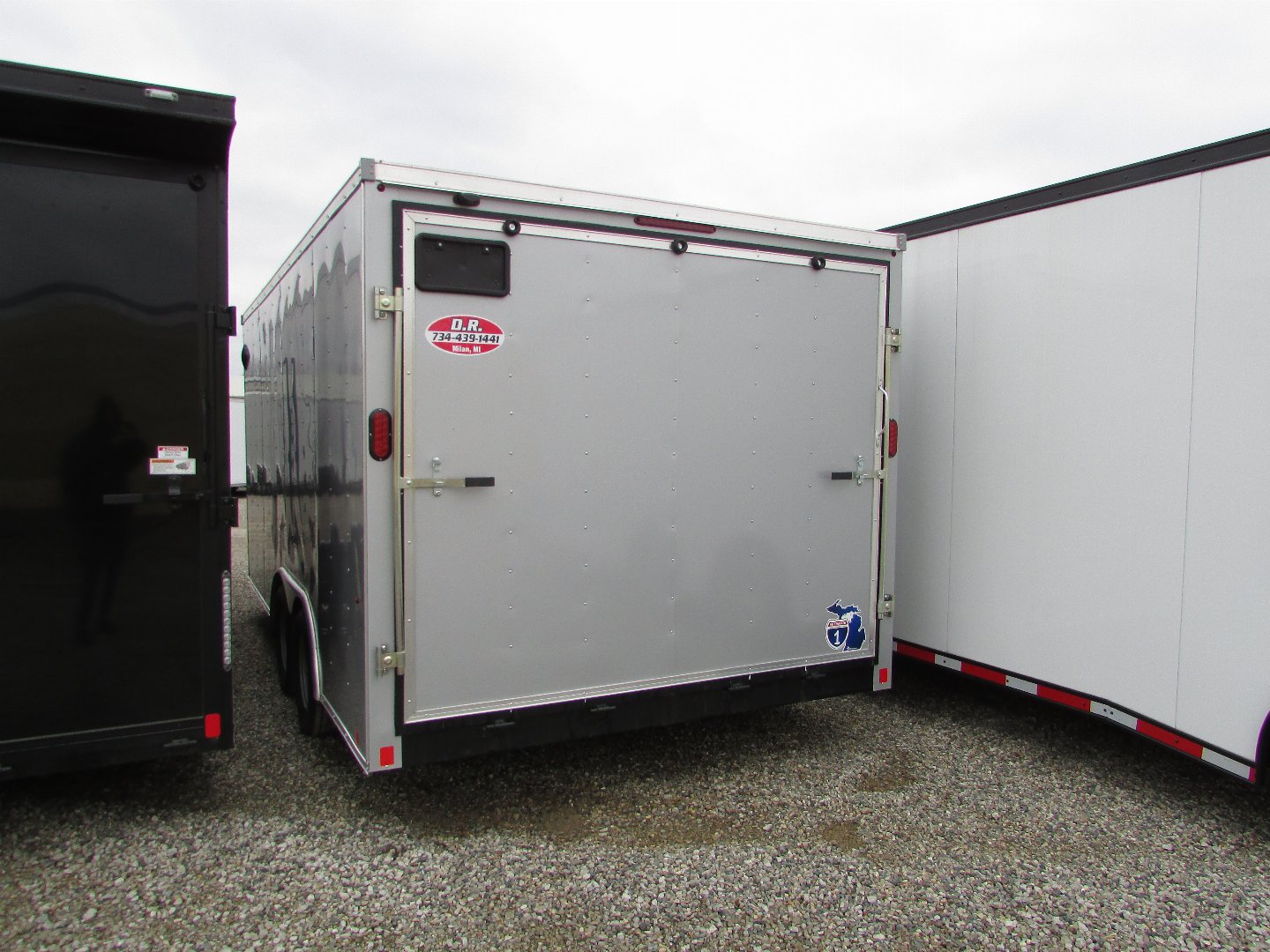 New 2025 Interstate Trailers 8.5' X 16' 7K GVWR ENCLOSED CAR HAULER ...
