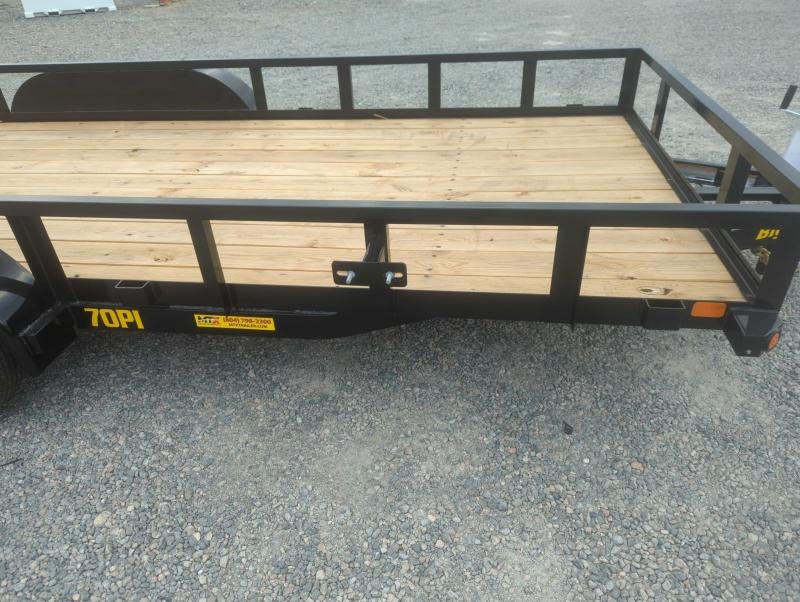 New 2025 Big Tex Trailers 18' 70PI w/ 4' Spring Assist Tailgate | Glen ...