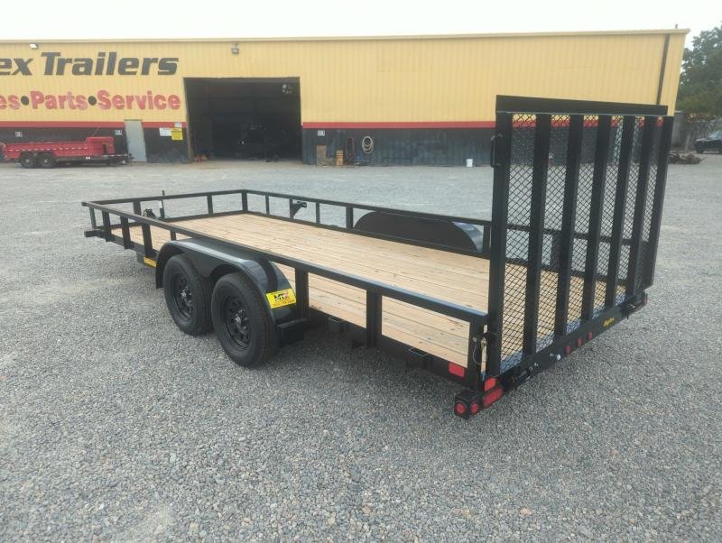 New 2025 Big Tex Trailers 18' 70PI w/ 4' Spring Assist Tailgate | Glen ...
