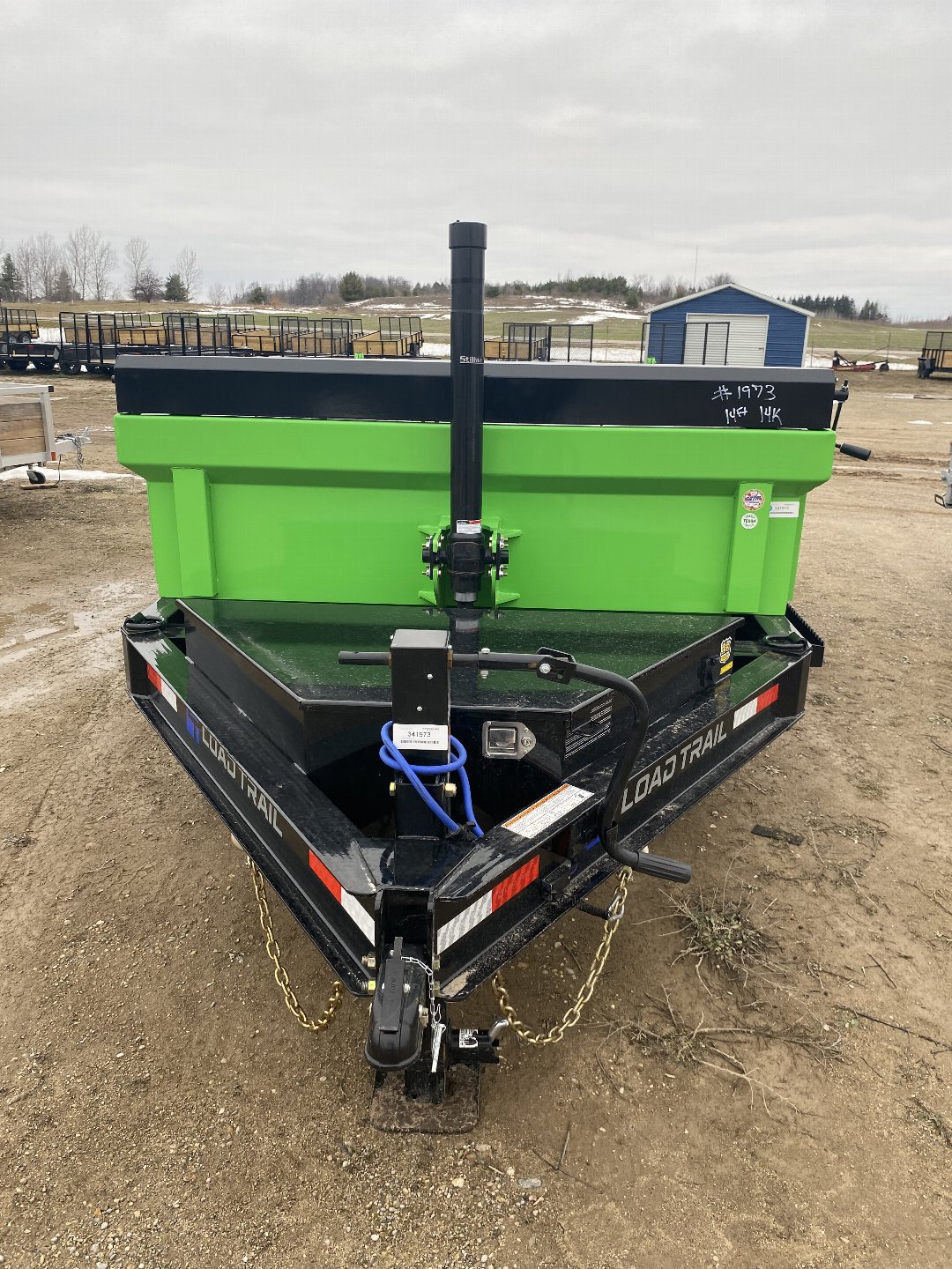 New 2025 Load Trail 83"X14' TELESCOPIC 2FT WALLS Dump Trailer | Grawn ...