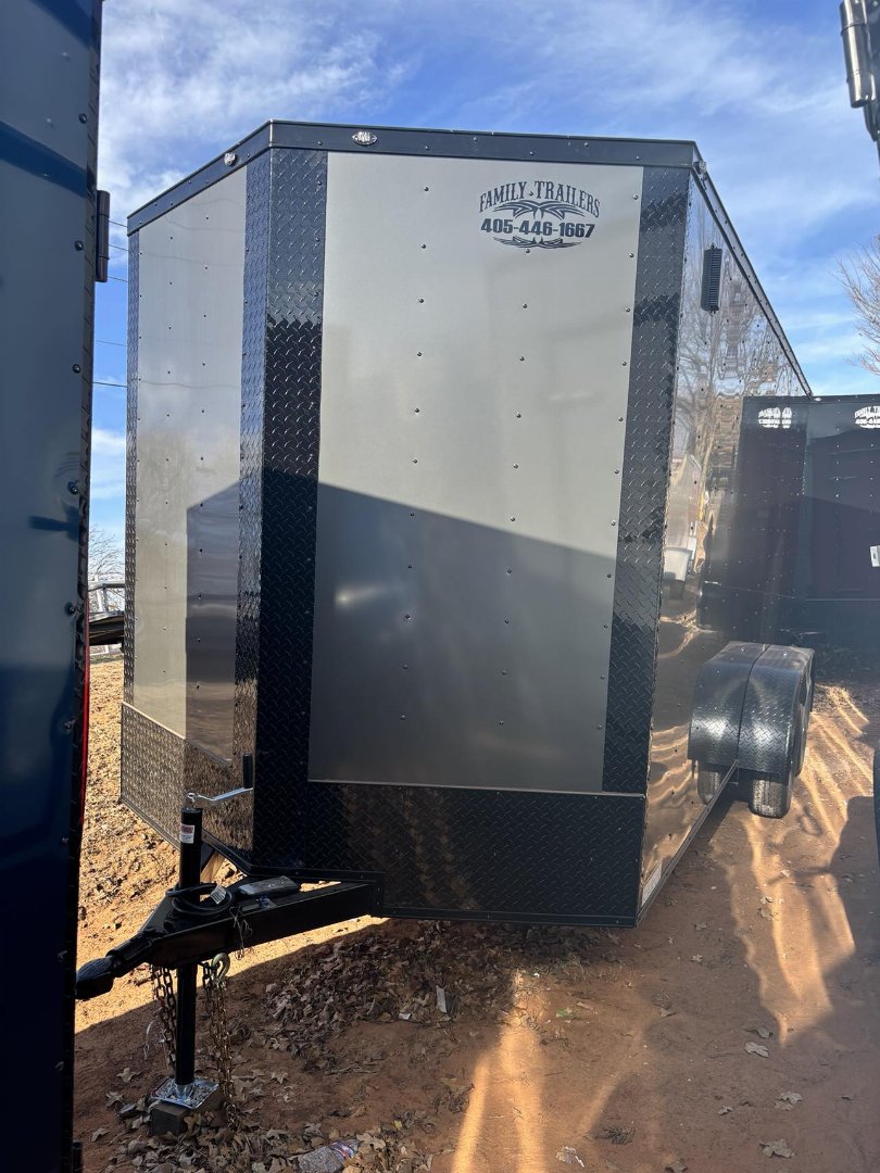 New 2024 FGT FGT7X16TA2 Cargo / Enclosed Trailer - BLACKOUT PACKAGE ...