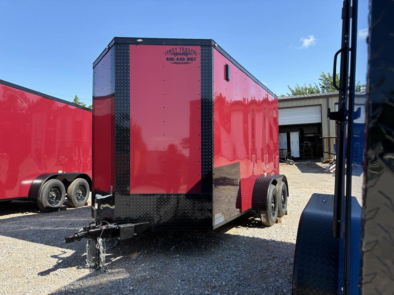 New 2025 FGT 6x12 Tandem Axle Cargo / Enclosed Trailer - BLACKOUT ...