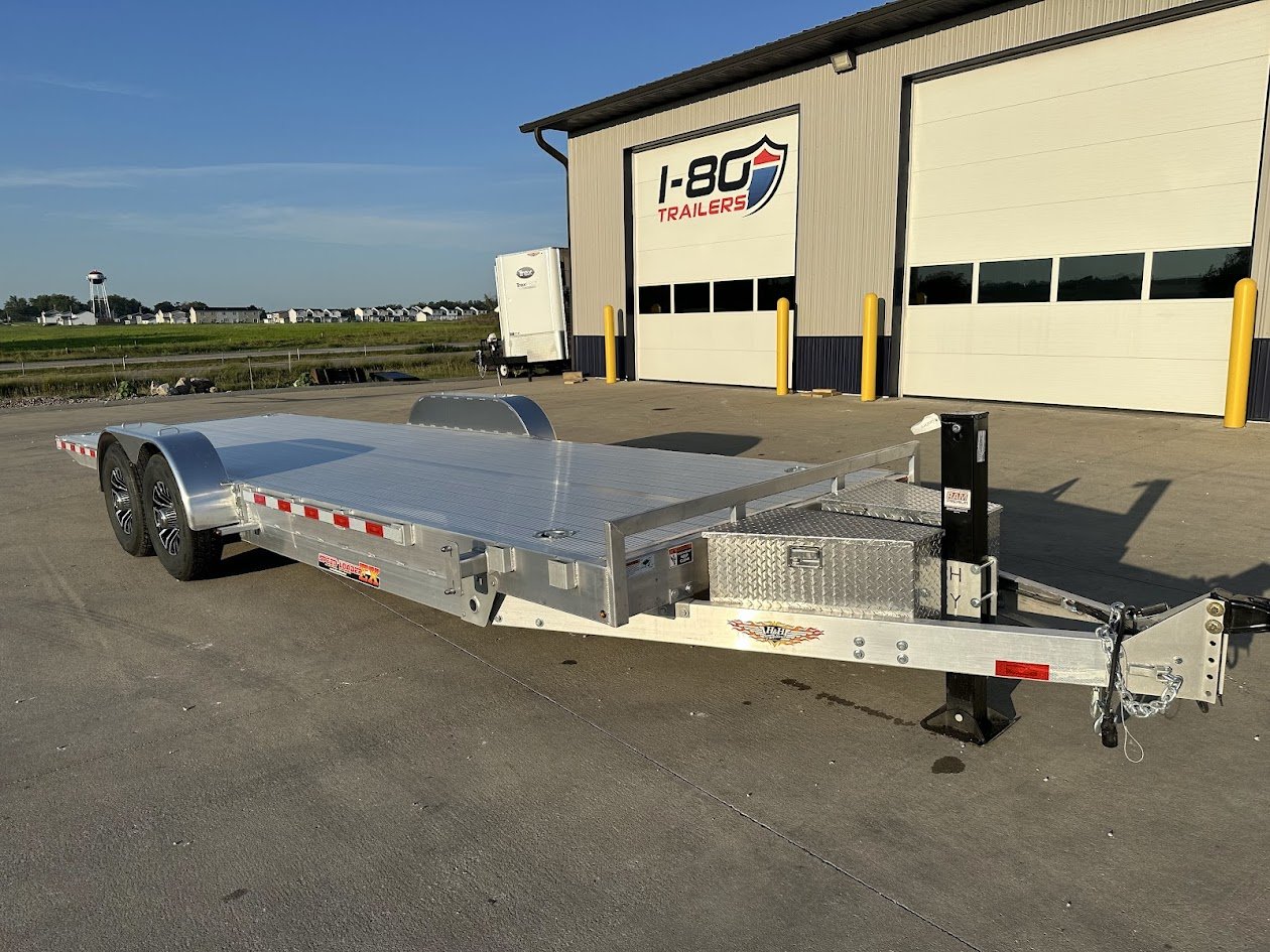 New 2025 Aluminum H&H Trailers 82"x24' 14k Electric Tilt Low Profile ...