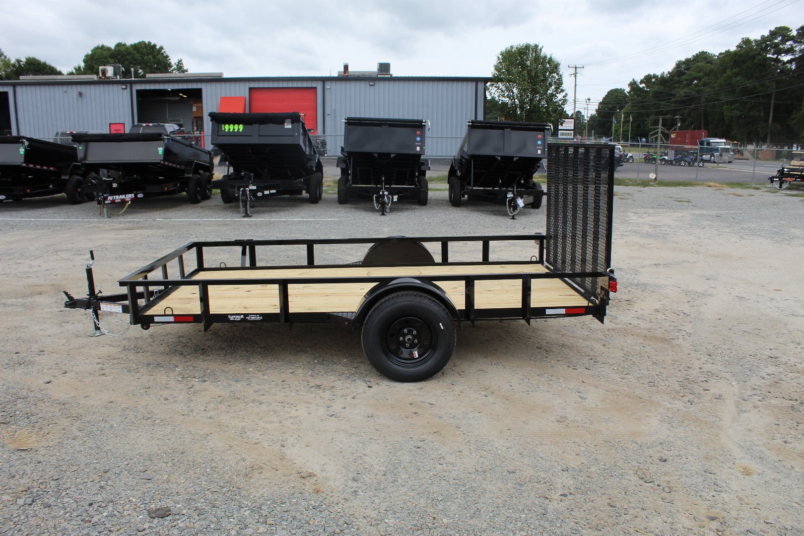 New 2025 DOWN 2 EARTH TRAILERS 6x12 w/ Gate Utility Trailer | Richmond ...