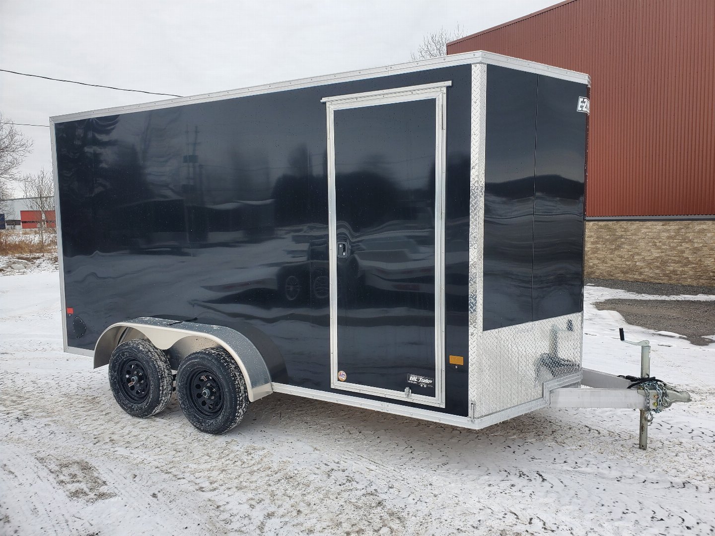 New 2025 EZ Hauler 7'x14' TA-3500 All Aluminum Cargo Trailer | Bourget ...
