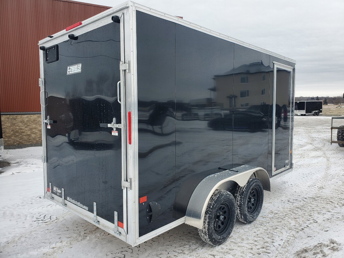 New 2025 EZ Hauler 7'x14' TA-3500 All Aluminum Cargo Trailer | Bourget ...